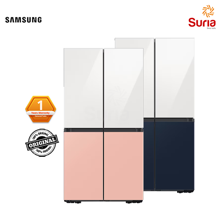 Samsung 667L Bespoke 4-Door French Door Refrigerator with All Around ...