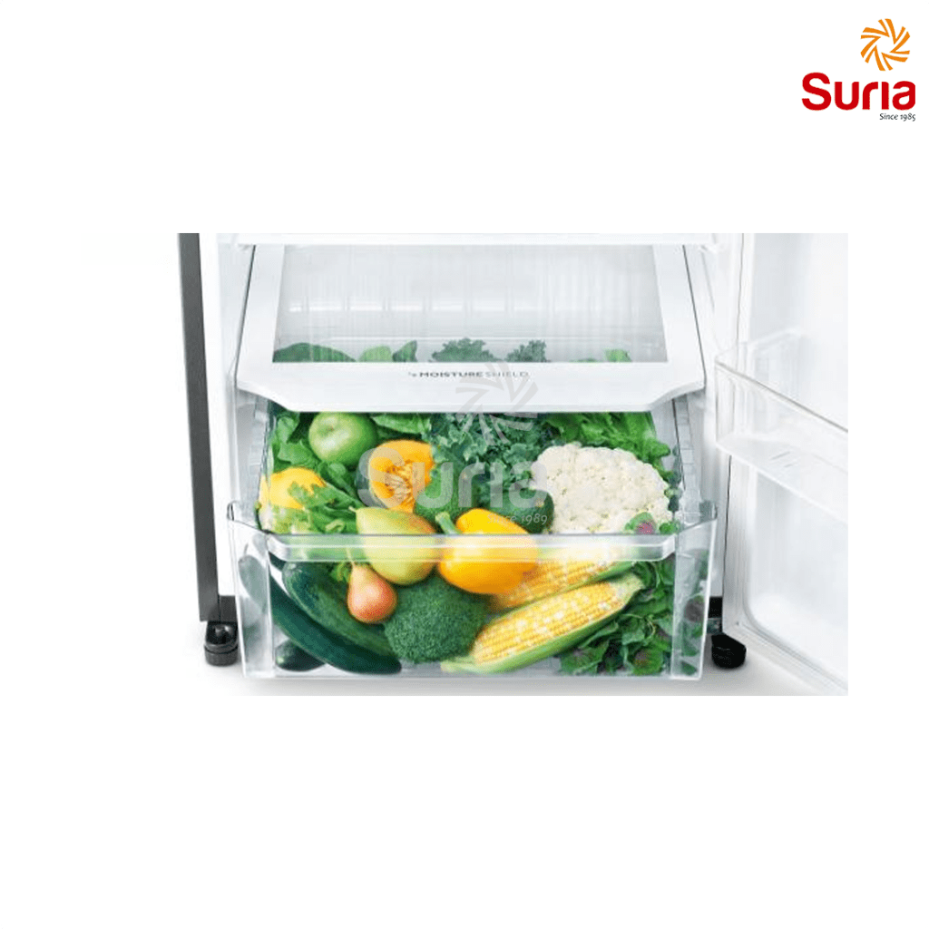 Sharp 410L Twin Door Inverter Refrigerator SJ4122MSS