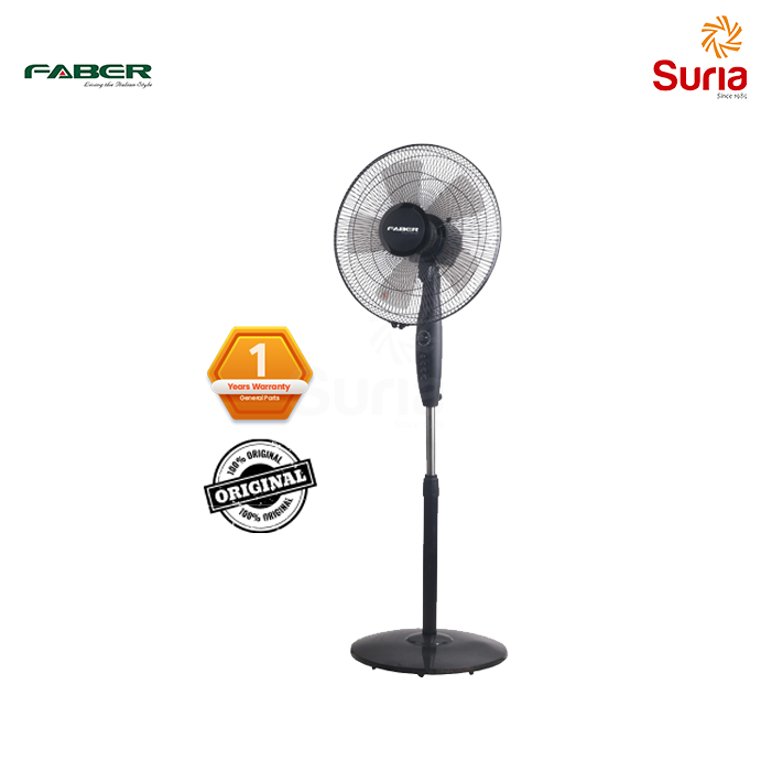 Faber 16 Inch Stand Fan FSF VENTO GEN 2 1629BK